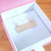 Placa De oro con Nombre – Taller de Joyería MARO